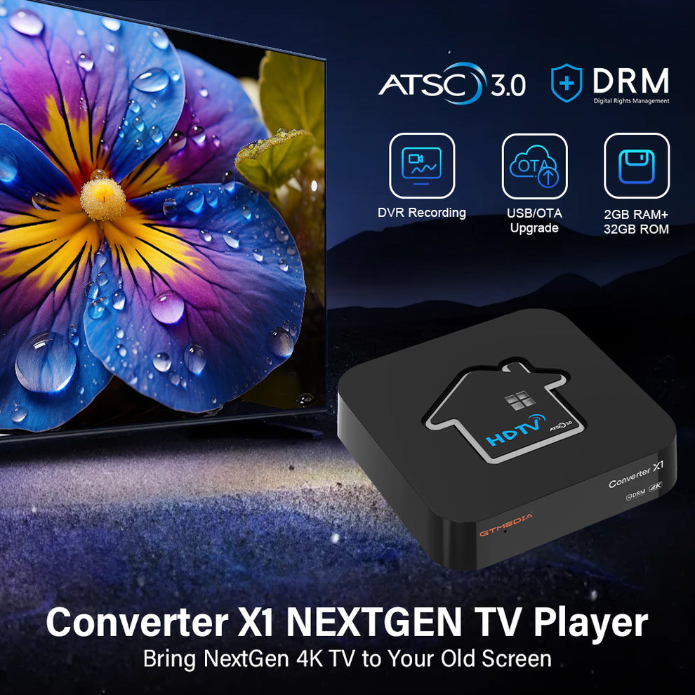 GTMEDIA Converter X1 TV Player